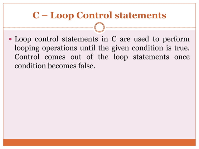 Decision control and iterative statements | PDF | Programming Languages | Computing