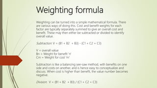 Decision criteria | PPTX