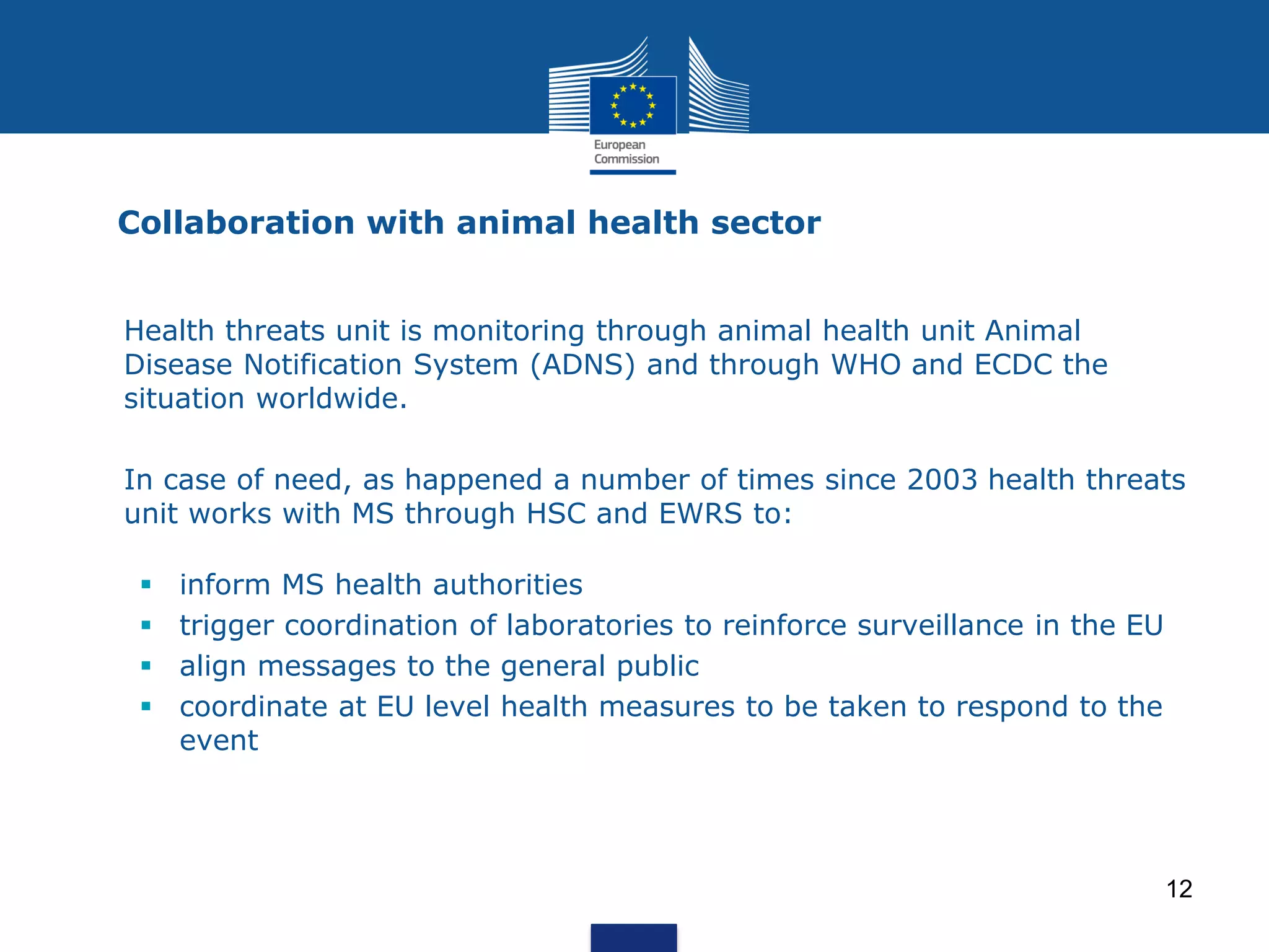 Decision cross border health threats intersectoral collaboration | PDF
