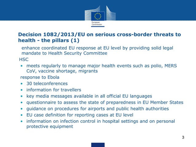 Decision cross border health threats intersectoral collaboration | PDF