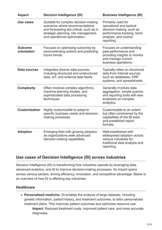 Decision intelligence Benefits applications implementation and future trends.pdf