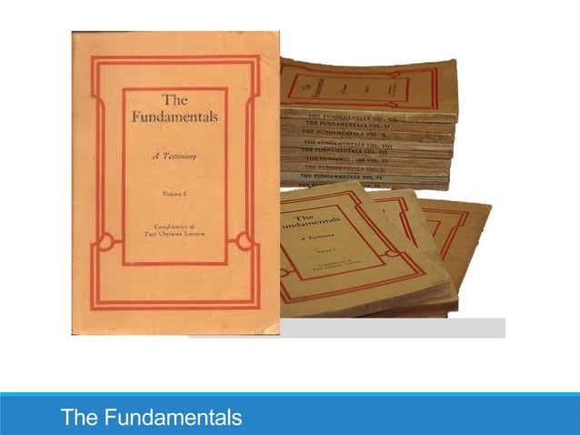 Fundamentalism: Evangelism vs. Decisionism | PPT