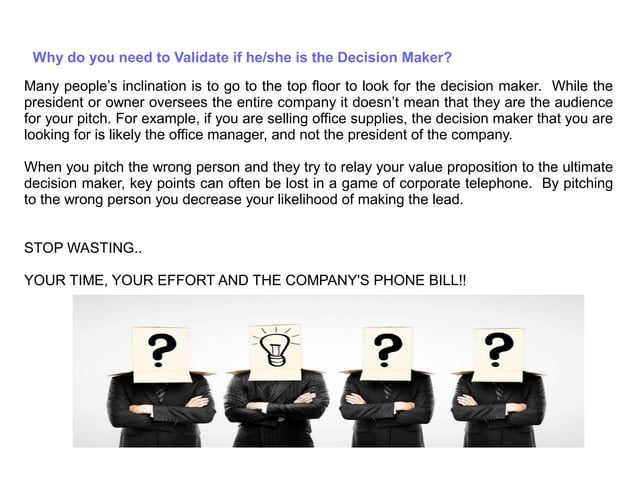 Decision Makers | PPT