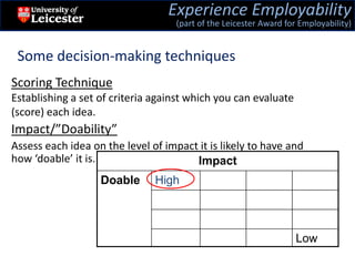 Decision making | PPT