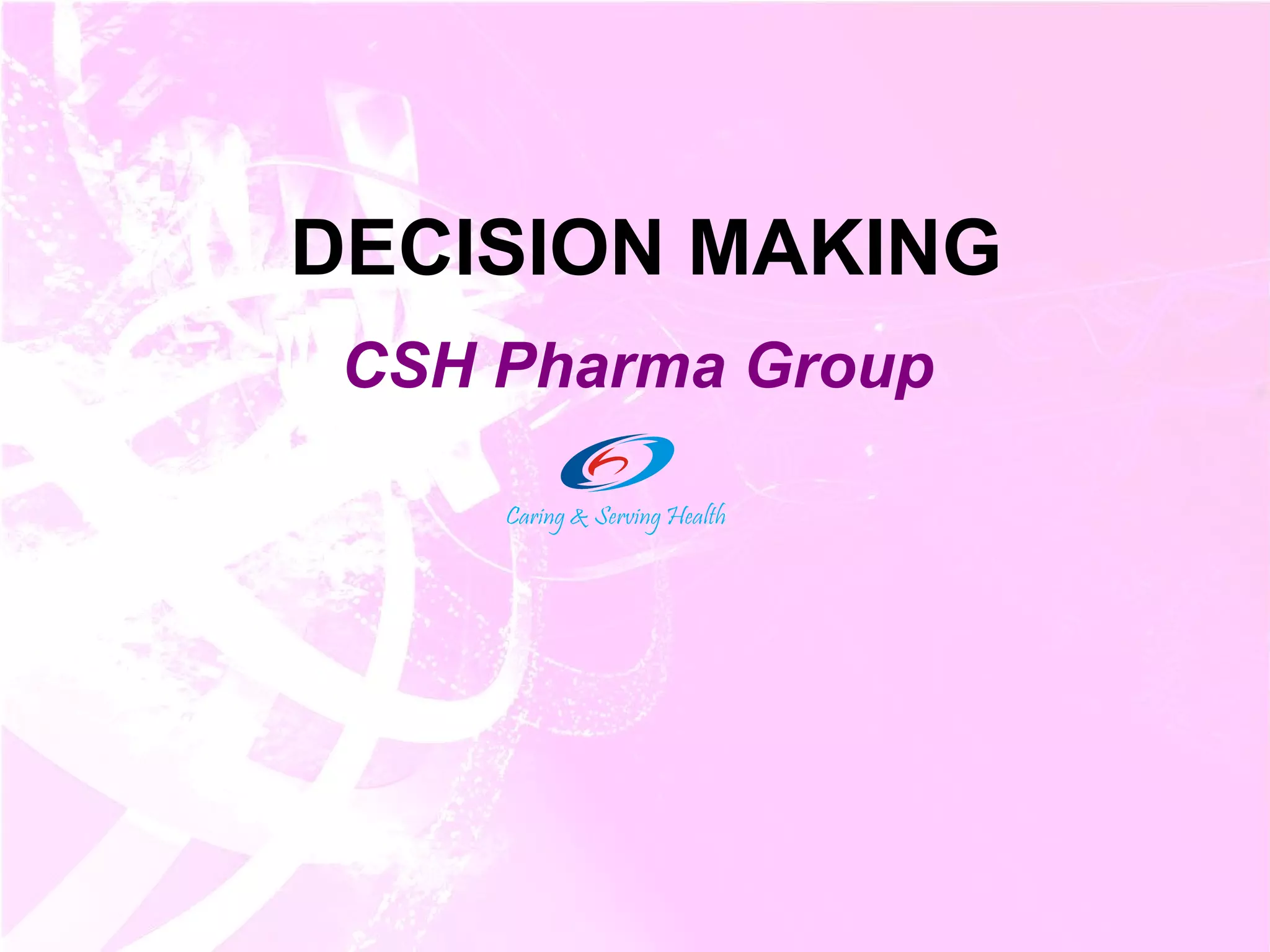 Decision Making | PPT