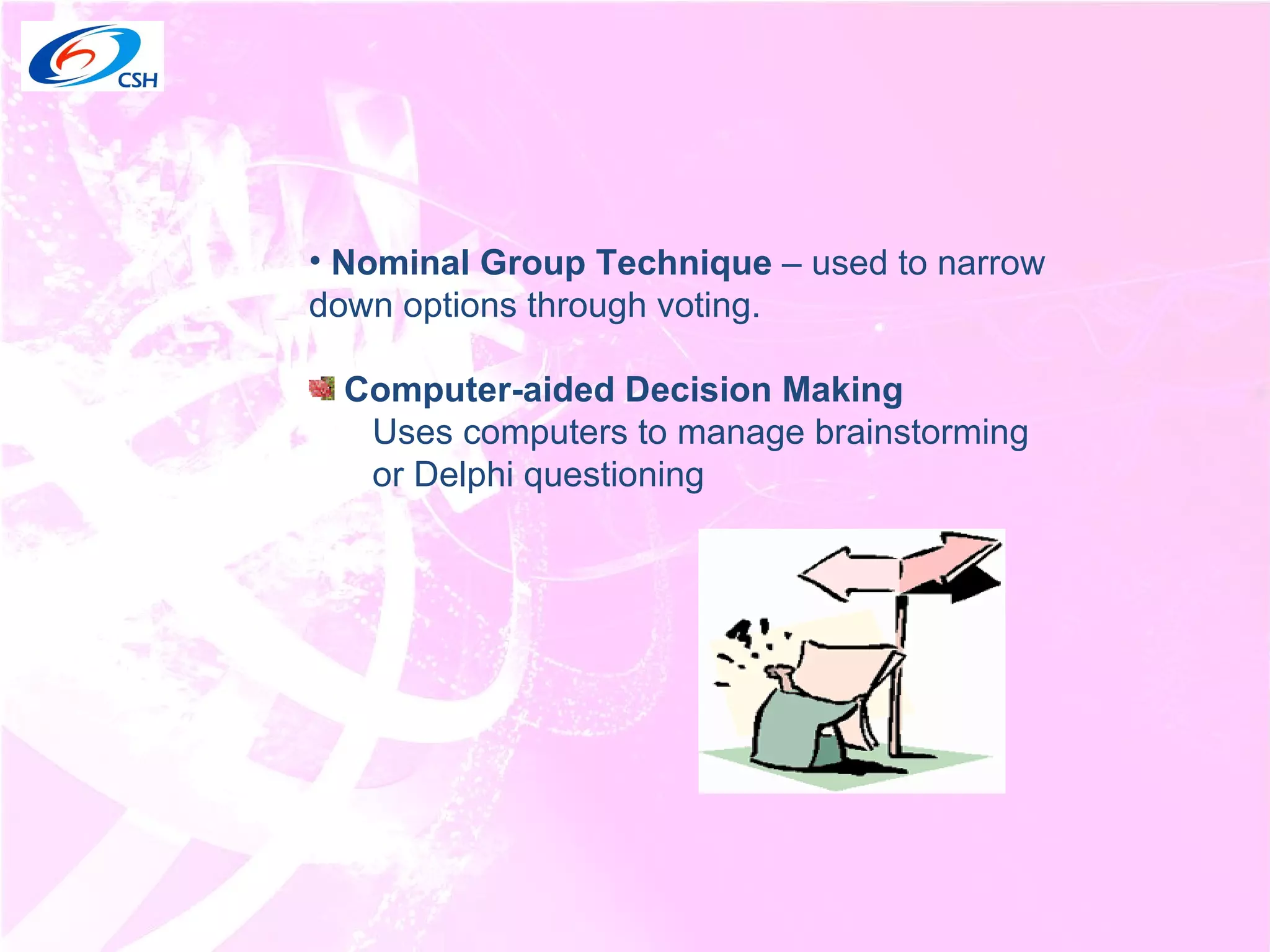 Decision Making | PPT