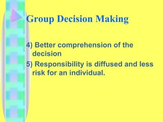 Decision making | PPT