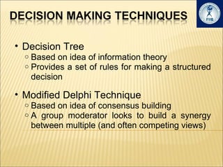 Decision Making Concepts: A Review | PPT