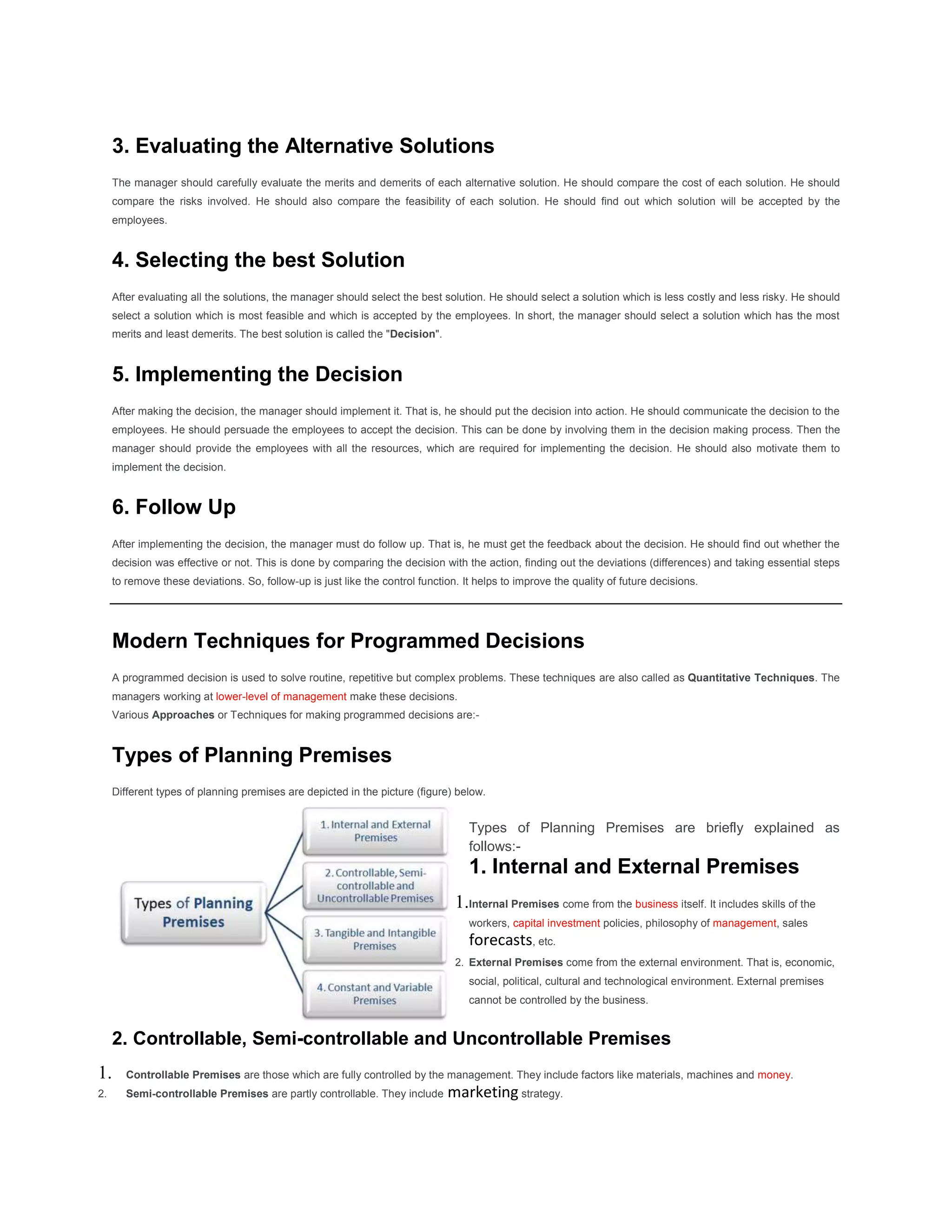 Decision making | PDF