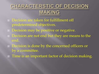 Decision making | PPT