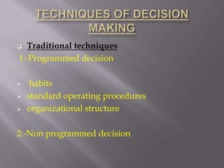 Decision making | PPT