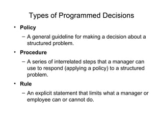 Decision making | PPT