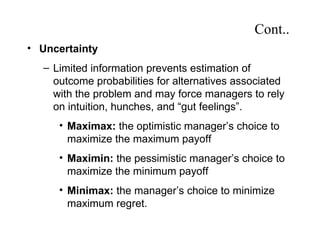 Decision making | PPT