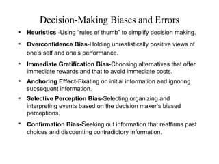 Decision making | PPT