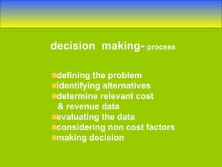Decision making | PPS