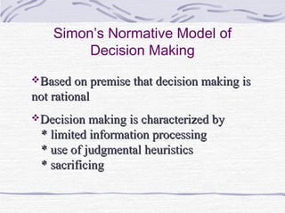 Decision making | PPT