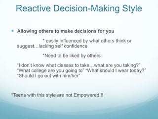 Decision making | PPTX