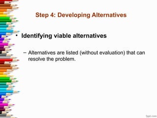 Decision making | PPT