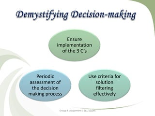 Decision Making | PDF