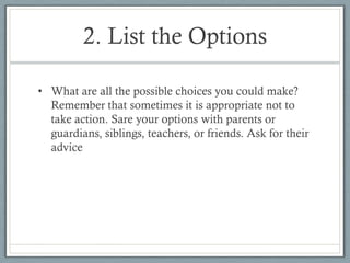 Decision making | PPT