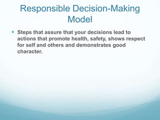 Decision making | PPT