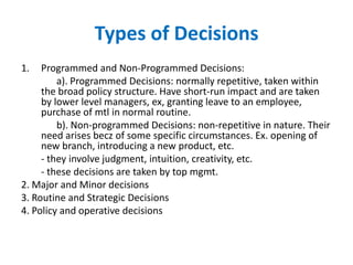 Decision making | PPT