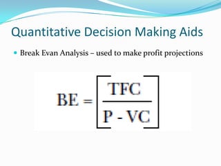 Decision making | PPT