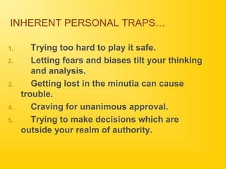 Decision making | PPT