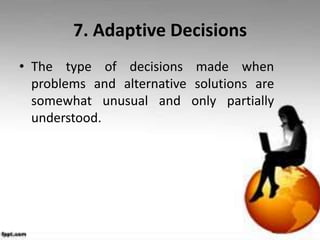 Decision making | PPTX