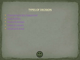 Decision making | PPTX