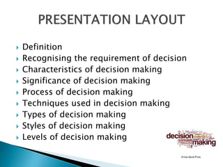 Decision making | PPTX