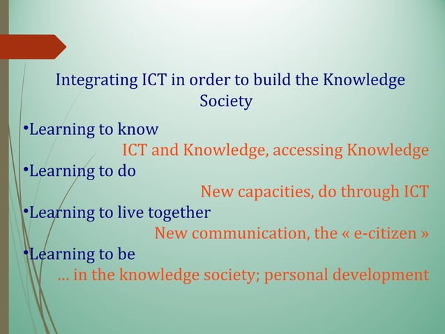 Decision making for integrating ICT into Education | PPT