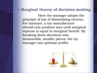 Decision making in Management | PPTX
