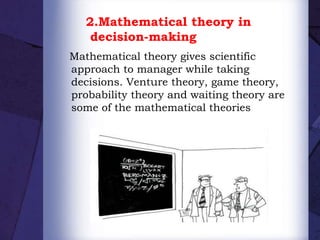 Decision making in Management | PPTX