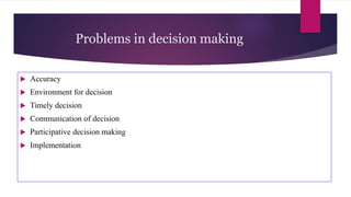 Decision making | PPT