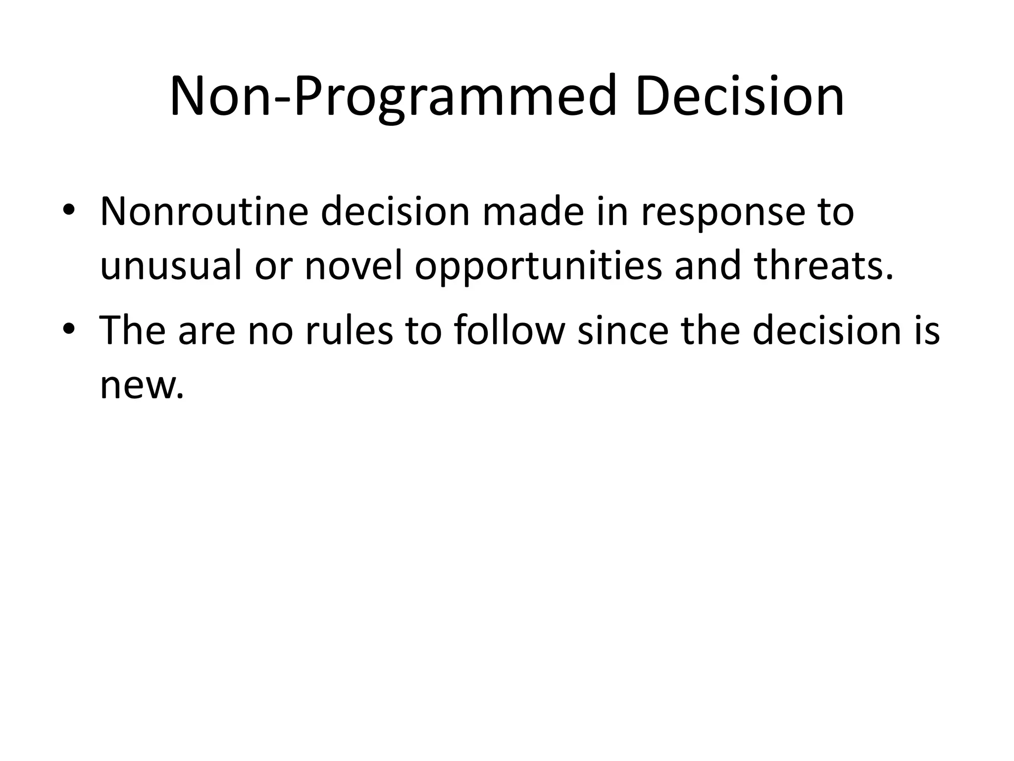 Organizational Decision Making | PPTX