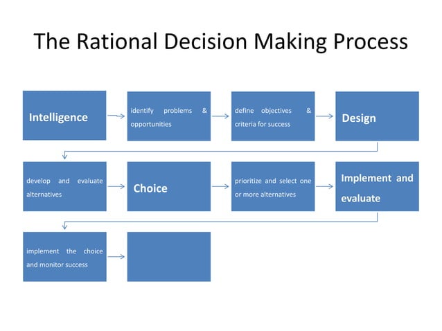 Organizational Decision Making