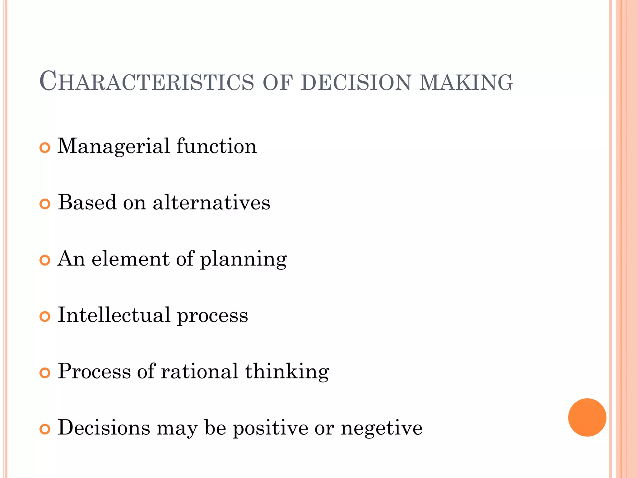 Decision making | PPT