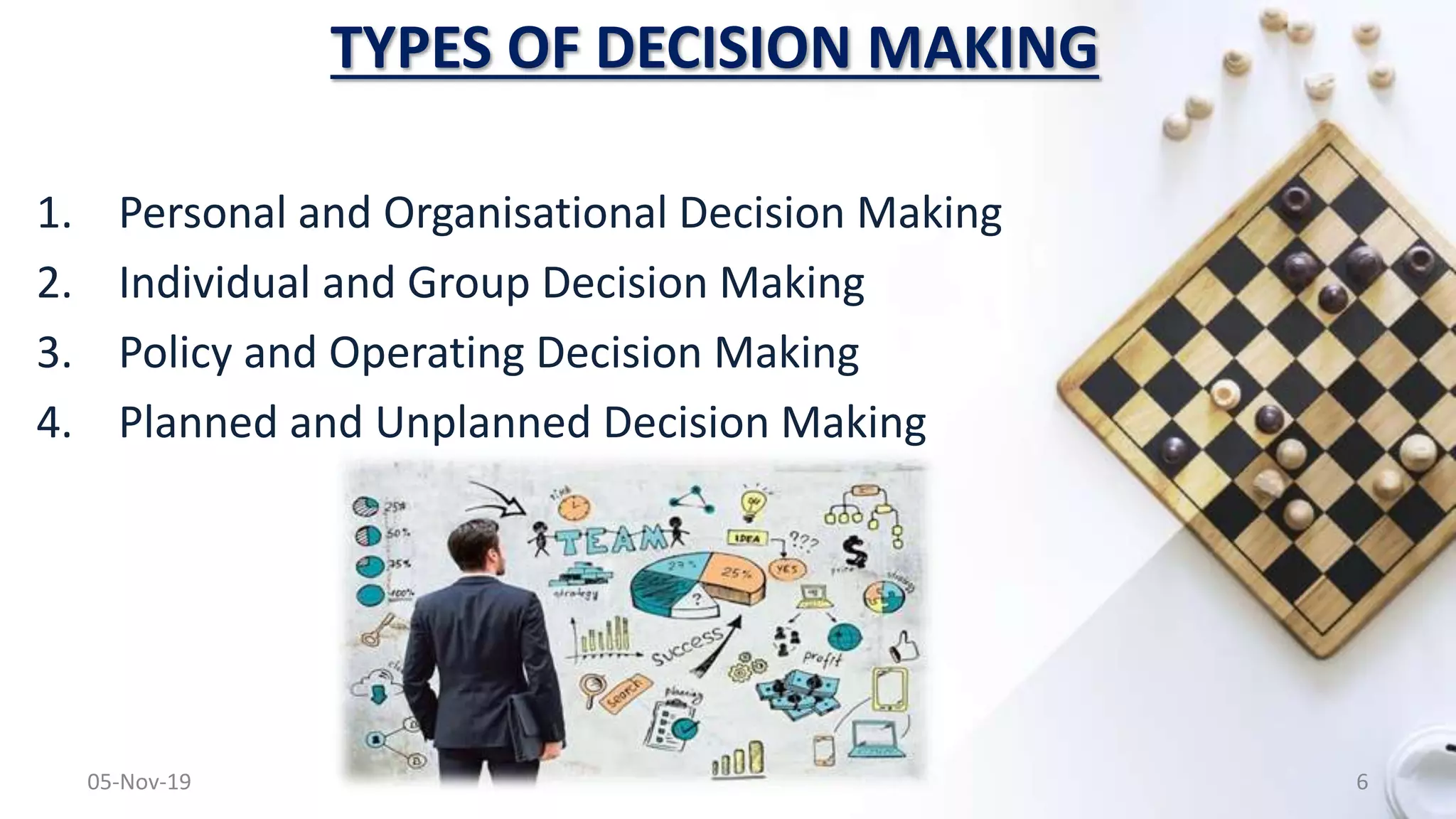 Decision making | PPTX | Business Administration | Business