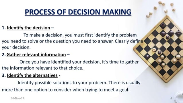 Decision making | PPT