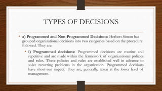 Decision making | PPT