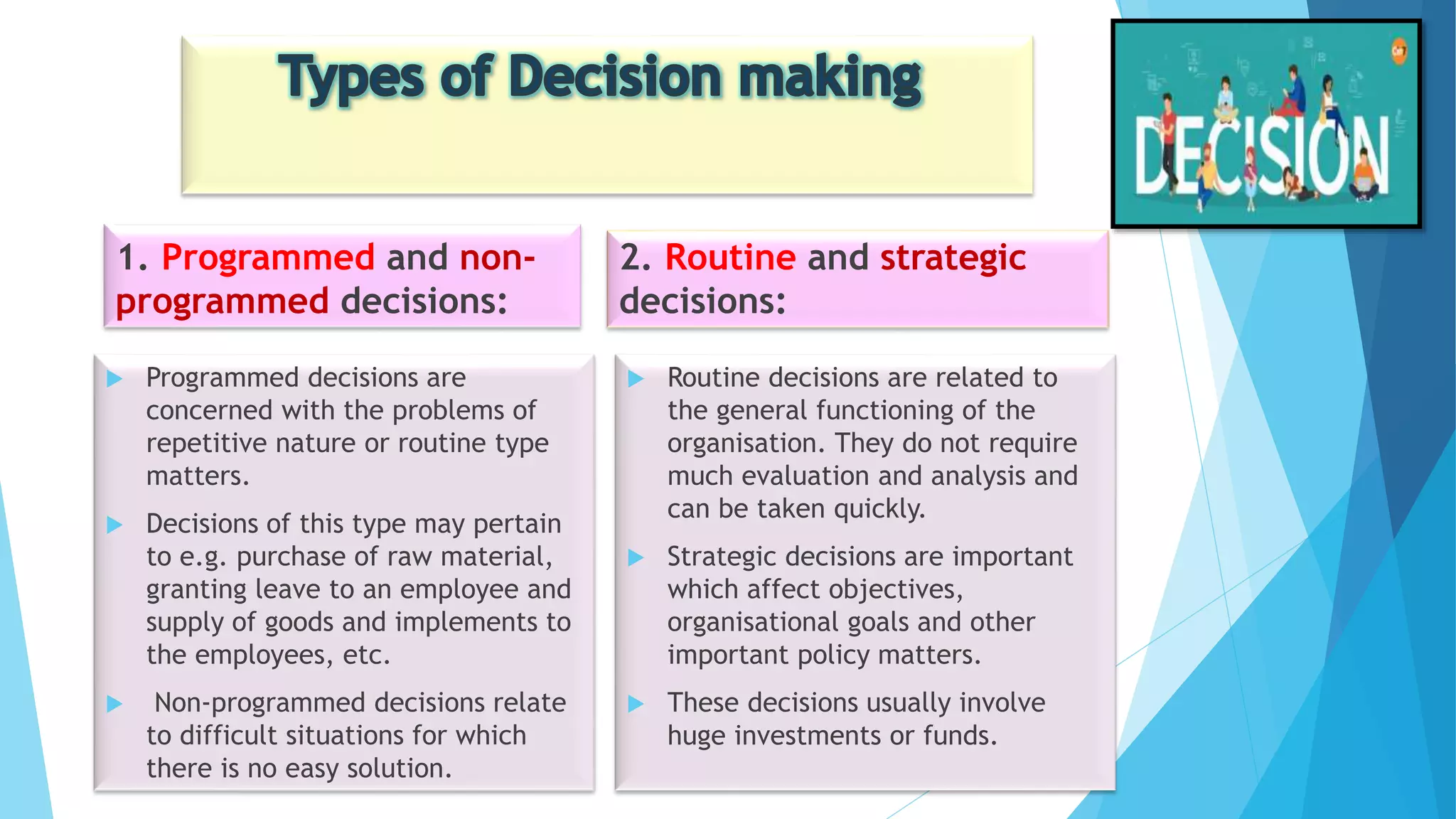 Decision making | PPTX