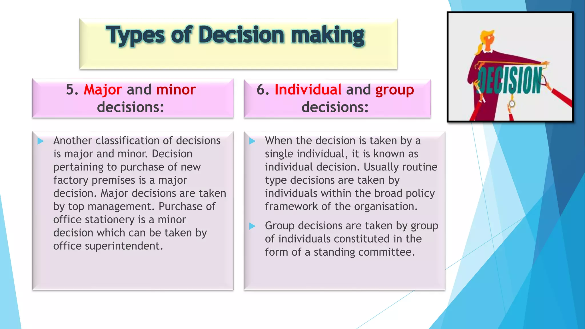 Decision making | PPTX