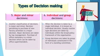 Decision making | PPTX