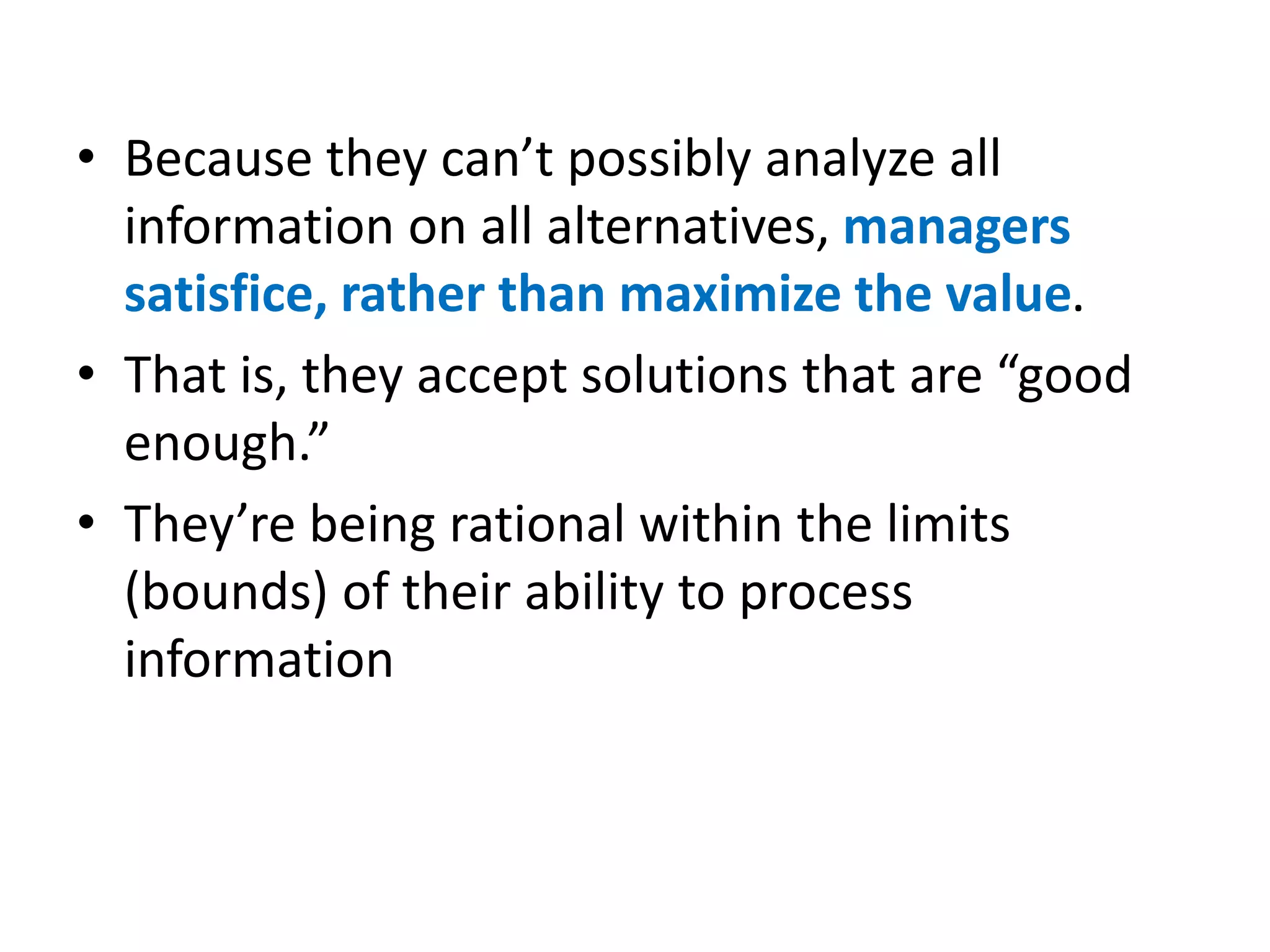 Decision making | PPTX