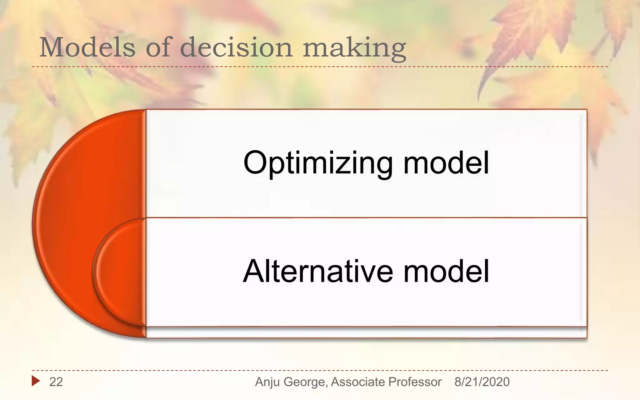 Decision making in Nursing Management | PPTX