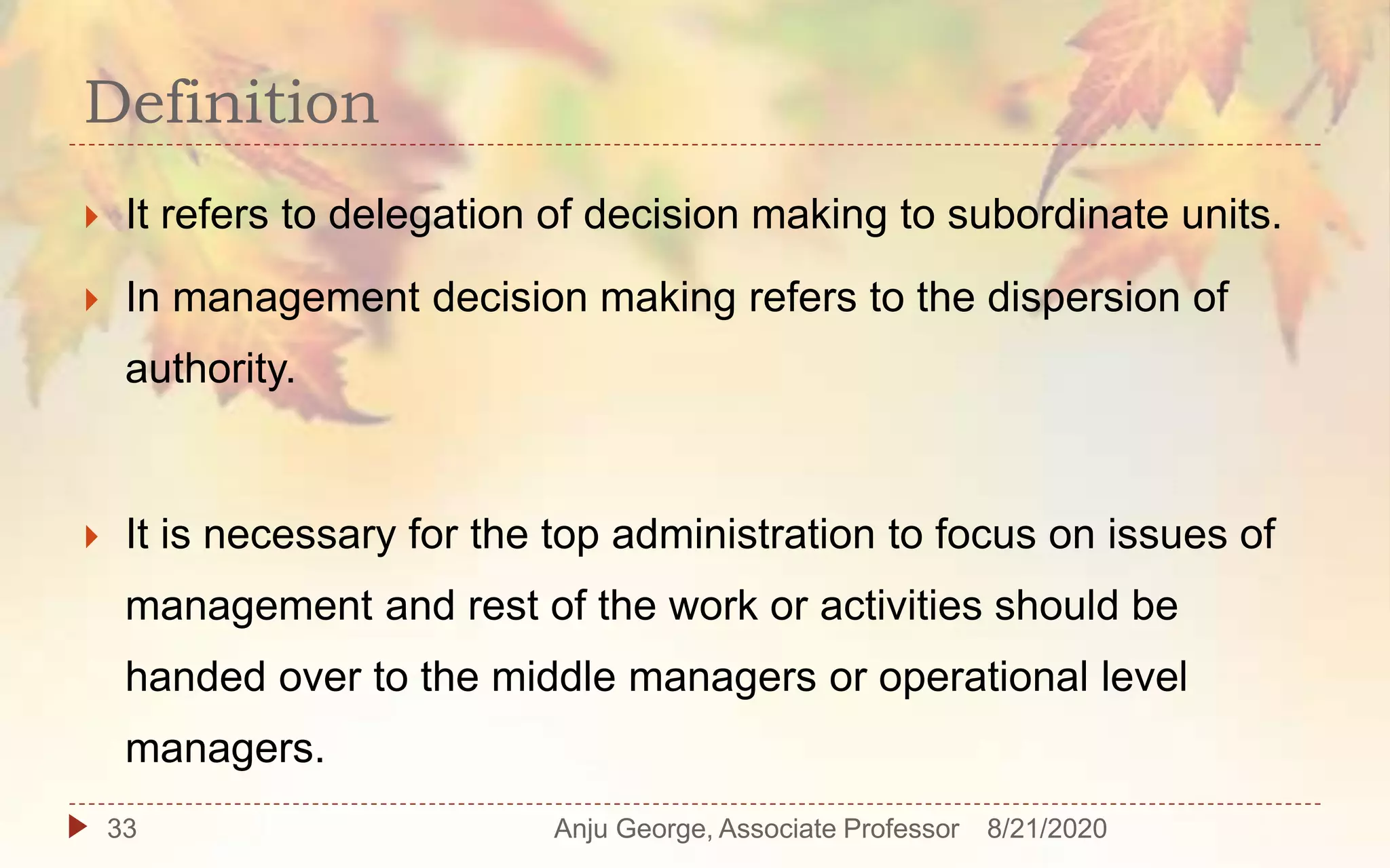 Decision making in Nursing Management | PPTX