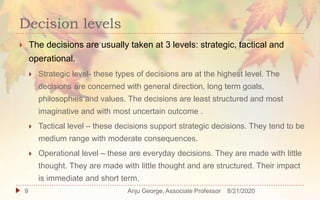 Decision making in Nursing Management | PPTX