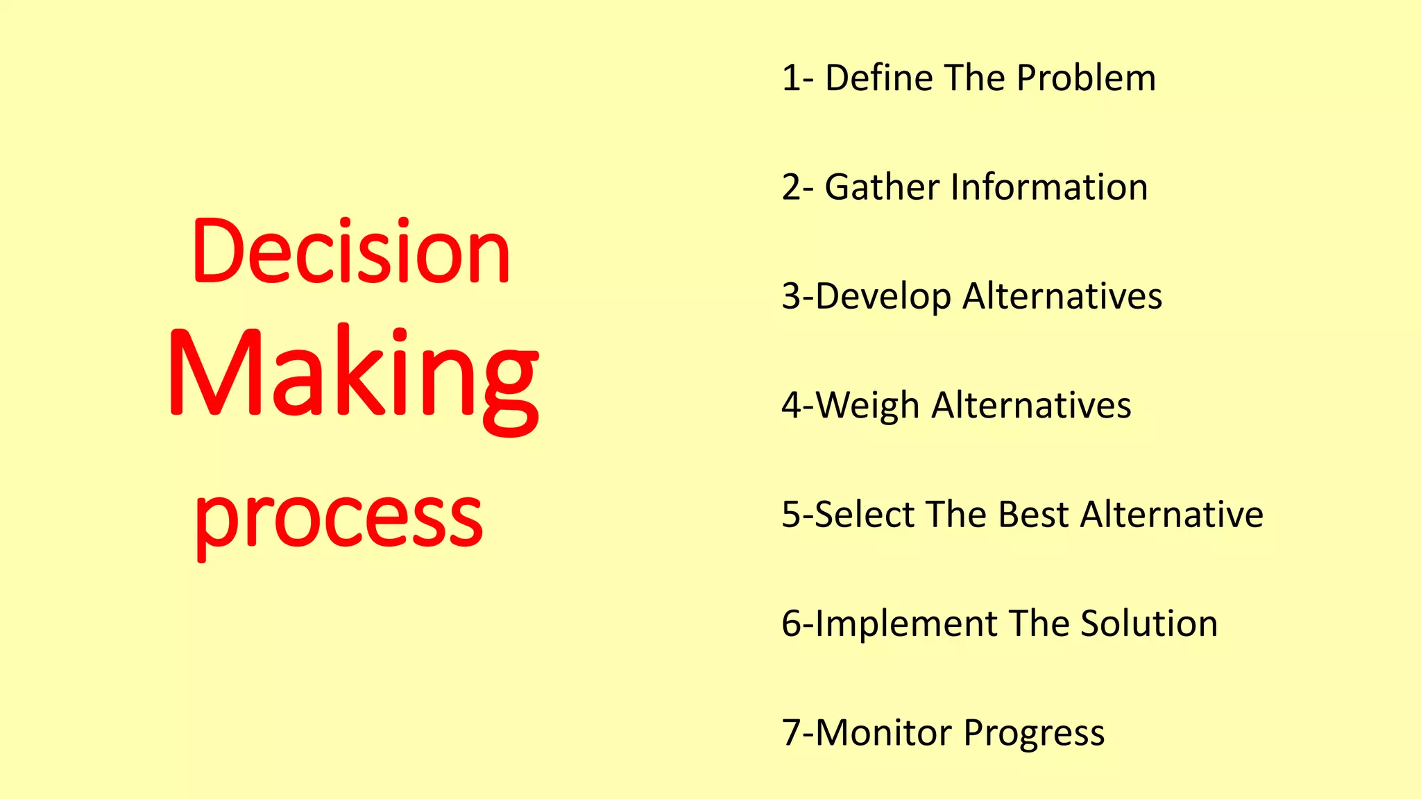 Decision making | PPT