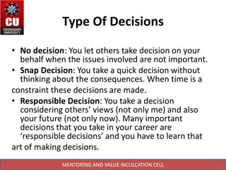 Decision making | PPT